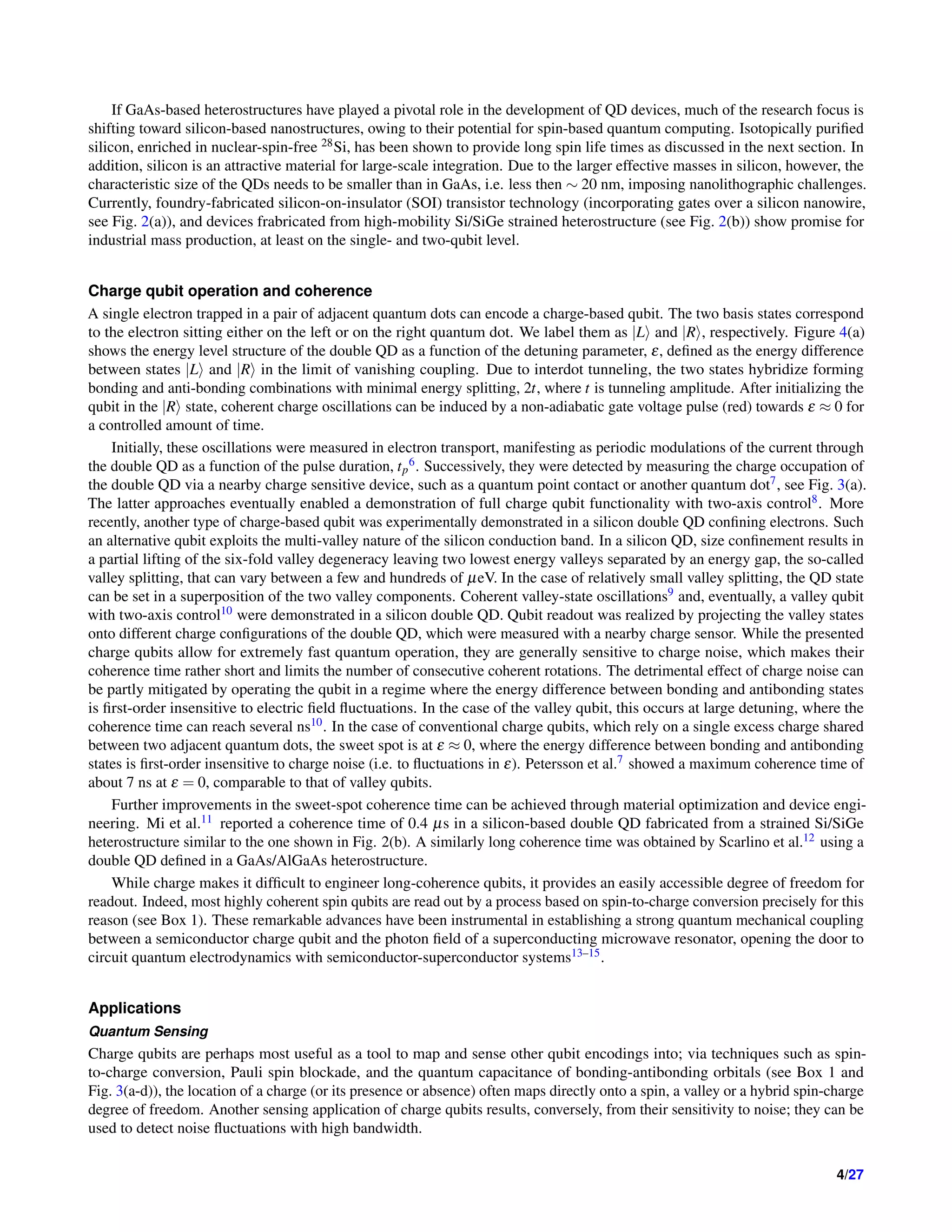 Semiconductor qubits in practice | PDF