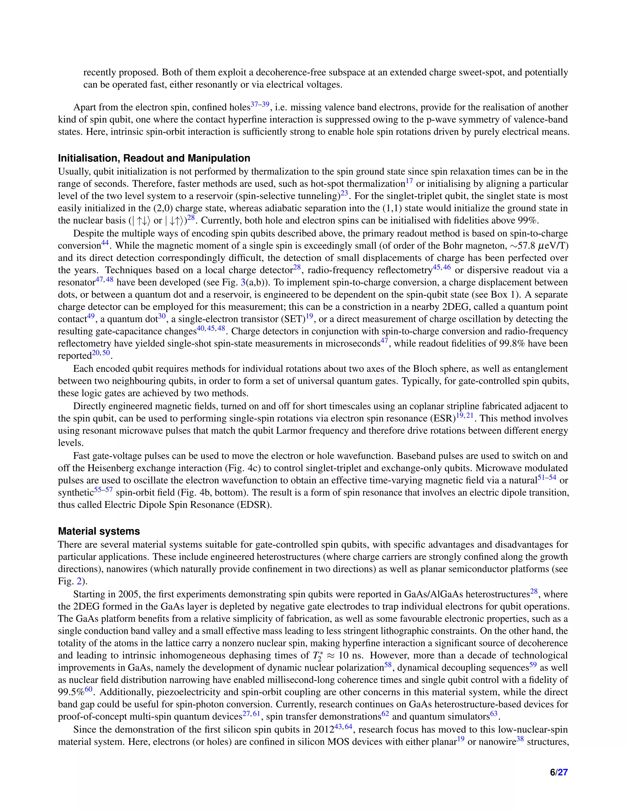 Semiconductor qubits in practice | PDF