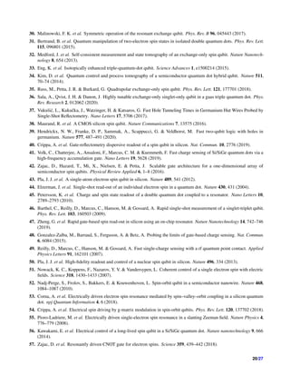 Semiconductor qubits in practice | PDF
