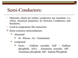 Semiconductors | PPT