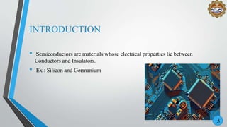 SEMICONDUCTORS.pptx | Chemistry | Science