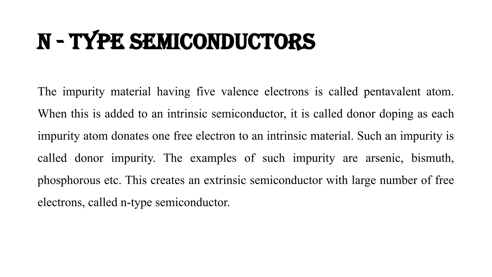 semiconductors ppt for 1 sem engineering | PPTX