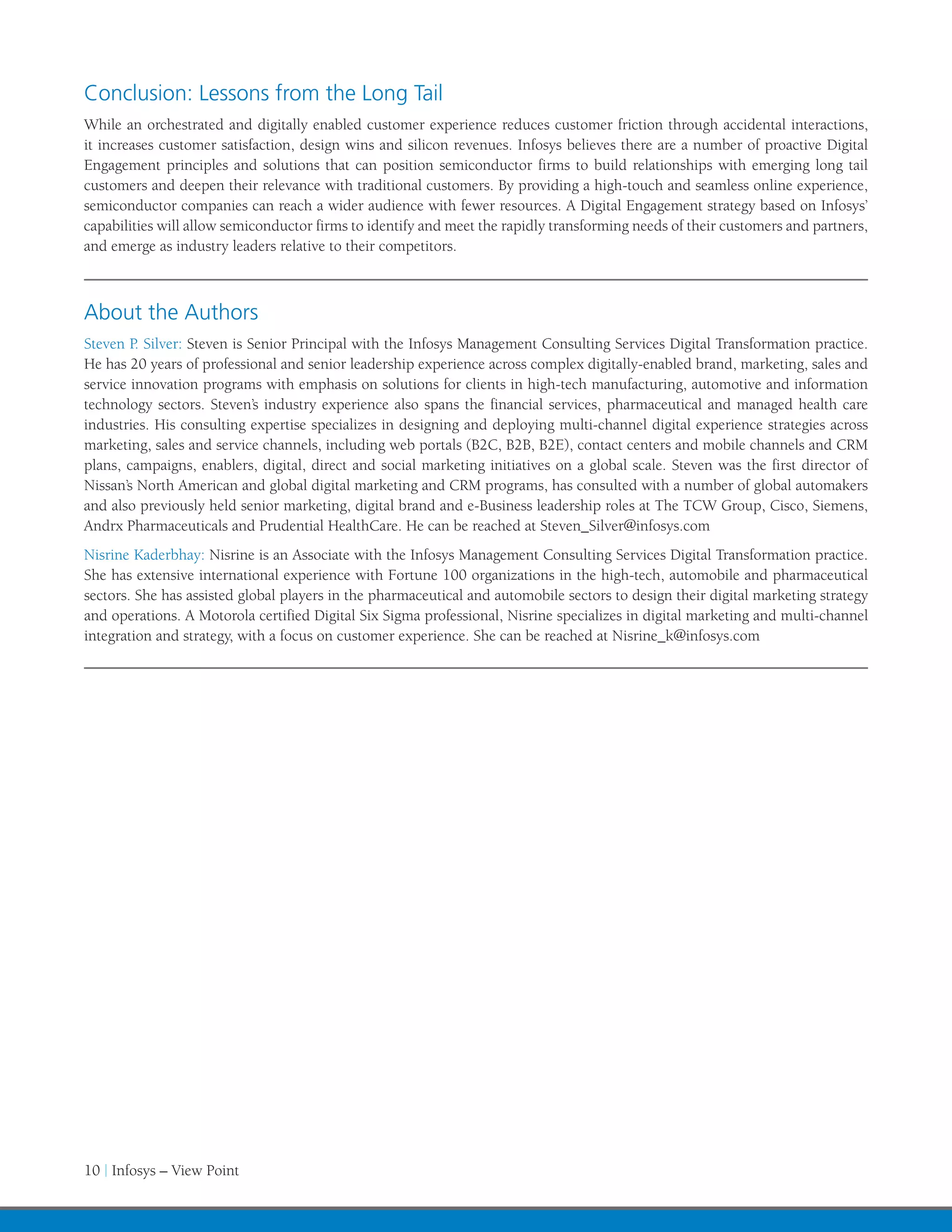 Lessons from Long Tail: Delivering on the Semiconductor Digital ...