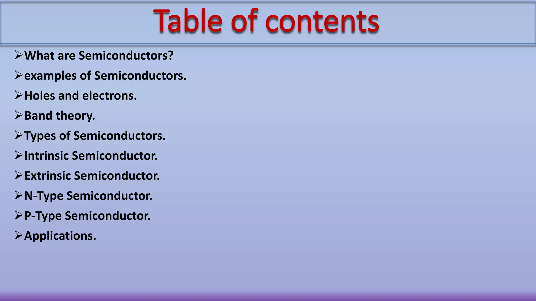 Semiconductors and its_types | PPTX