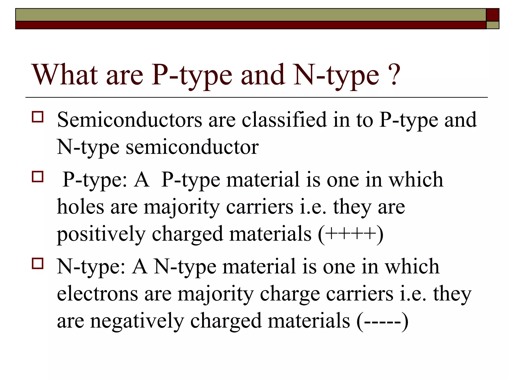 Semiconductors | PPT
