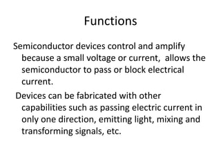 Semiconductors materials | PPT