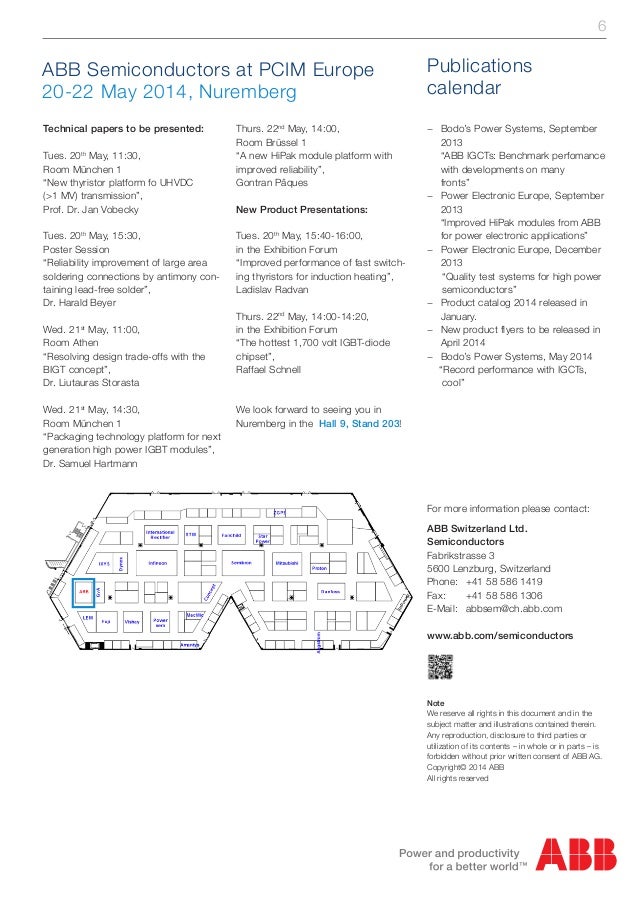 ABB Semiconductors Newsletter - March 2014