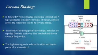 Intrinsic & Extrinsic , N-type & P-type and Forward& Reverse Biased | PPTX