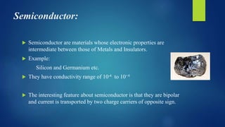 Intrinsic & Extrinsic , N-type & P-type and Forward& Reverse Biased | PPTX