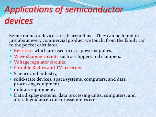 Semiconductors (rawat d agreatt)