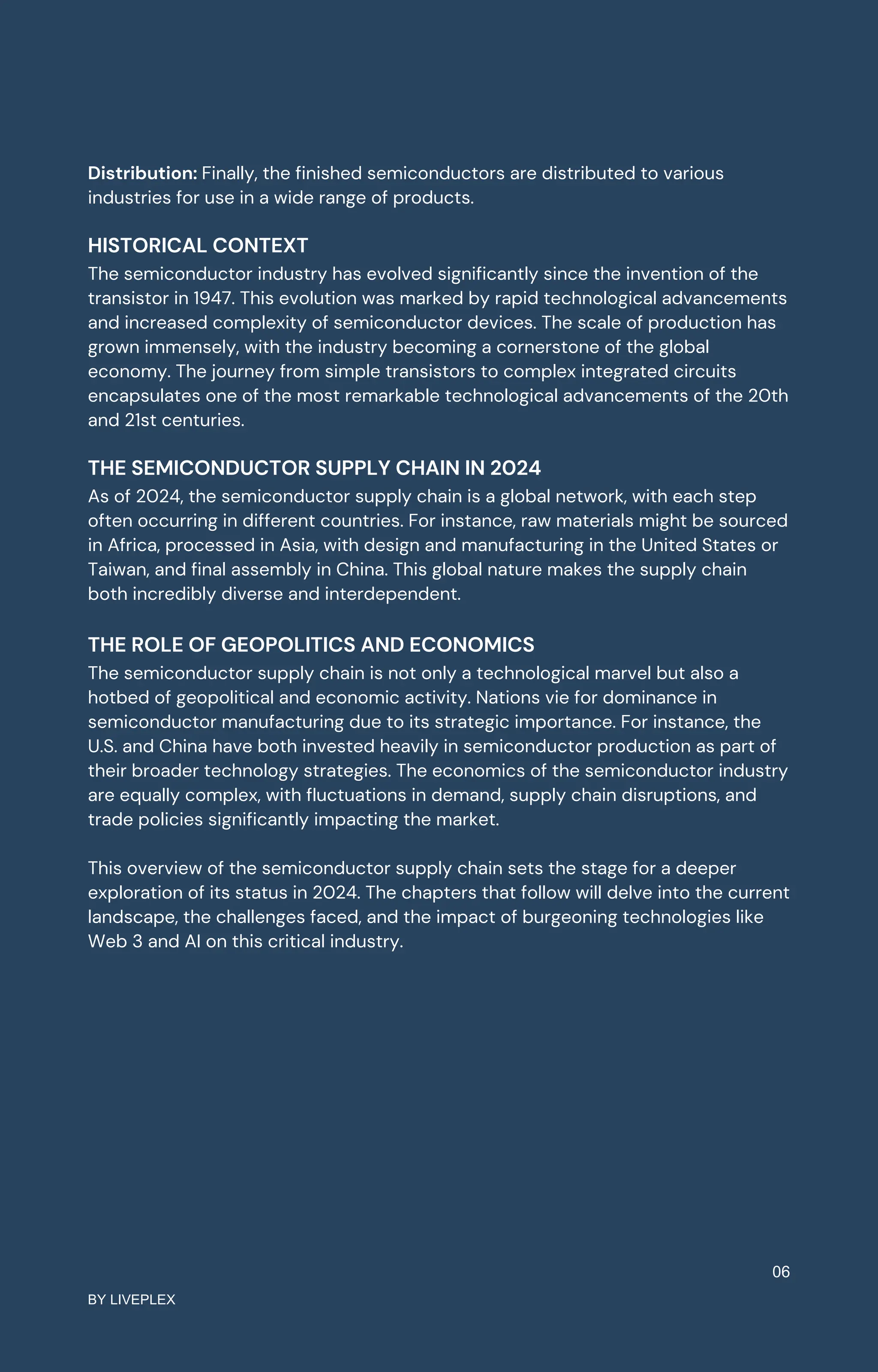 Semiconductor supply chain in 2024 | PDF