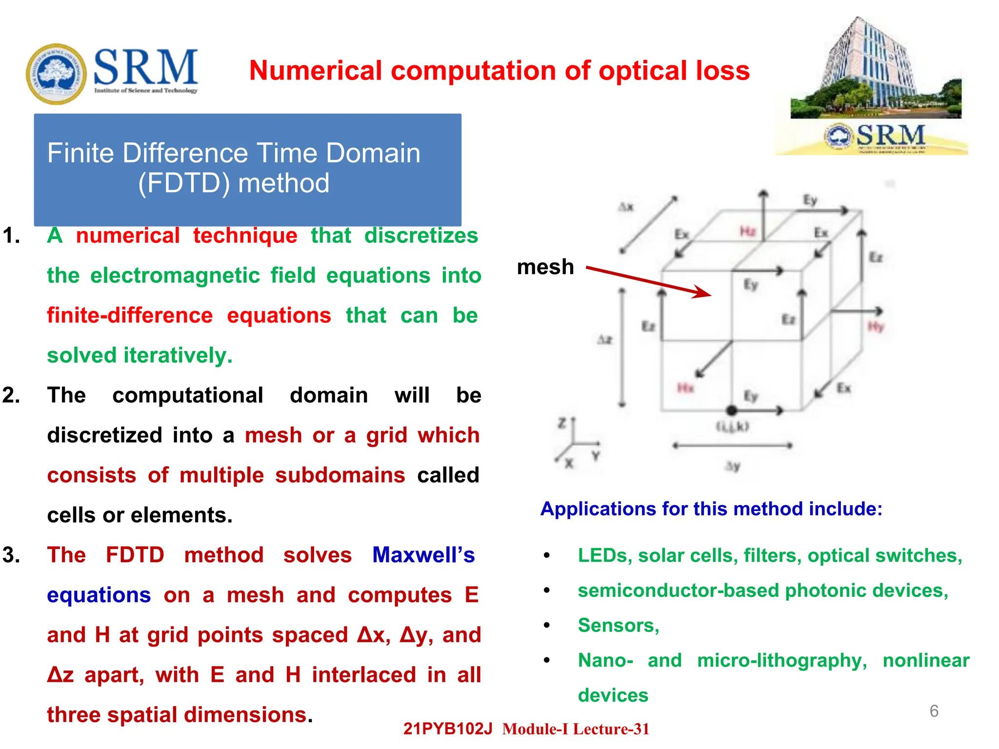 SEMICONDUCTOR PHYSICS OPTICAL LOSS COMPUTATION | PDF