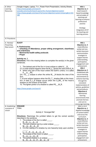 SemiDetailedLPExemplarEclipseCHU.docx