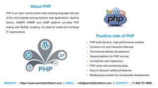 Custom PHP Development Services | PPT