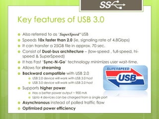HIGH SPEED U.S.B 3.0 | PPTX