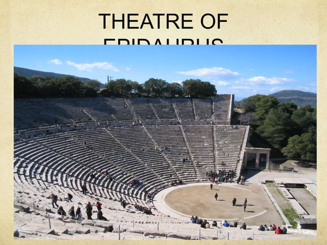 evolution of theatre architecture | PPTX