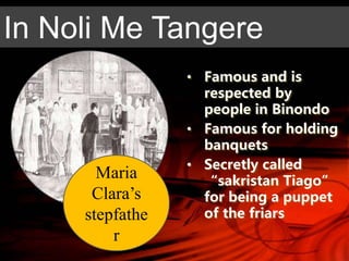 Noli Me Tangere Character Analysis | PPTX