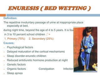 BEHAVIOURAL and psychological disorders in pediatrics | PPTX