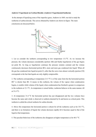 B.Sc. Sem II Kinetic Theory of Gases | PDF