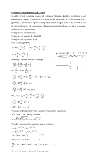B.Sc. Sem II Network theorems | PDF