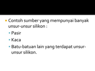 Semikonduktor dan silikon | PPTX