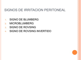 Semilogia del abdomen | PPTX