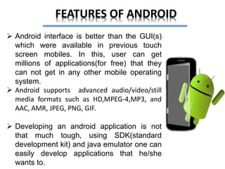 Android operating System | PPTX