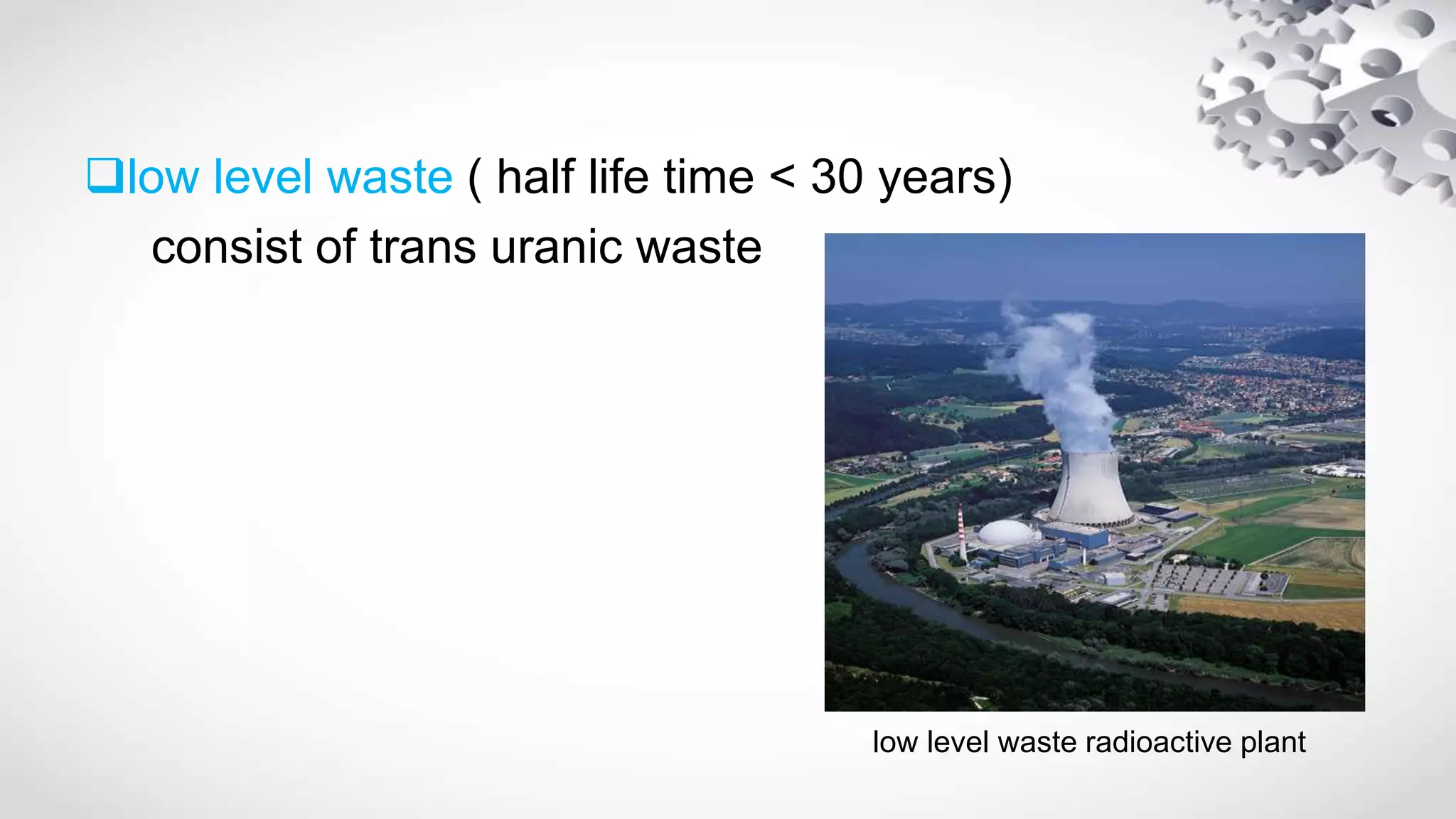 presentation on nuclear waste management | PPTX