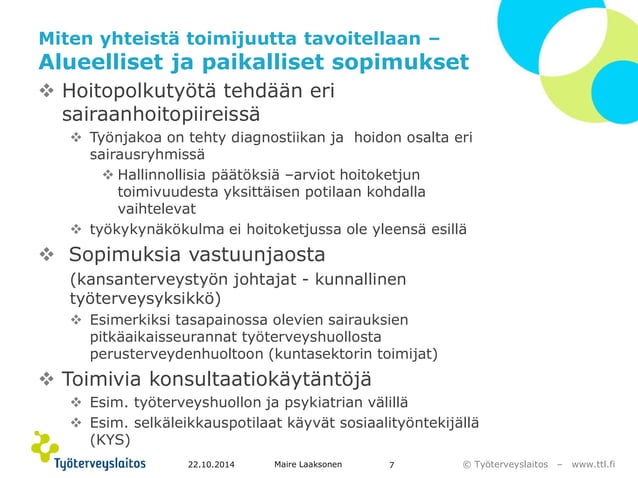 Maire Laaksonen: Kuinka yhteistä toimijuutta tavoitellaan? | PPT