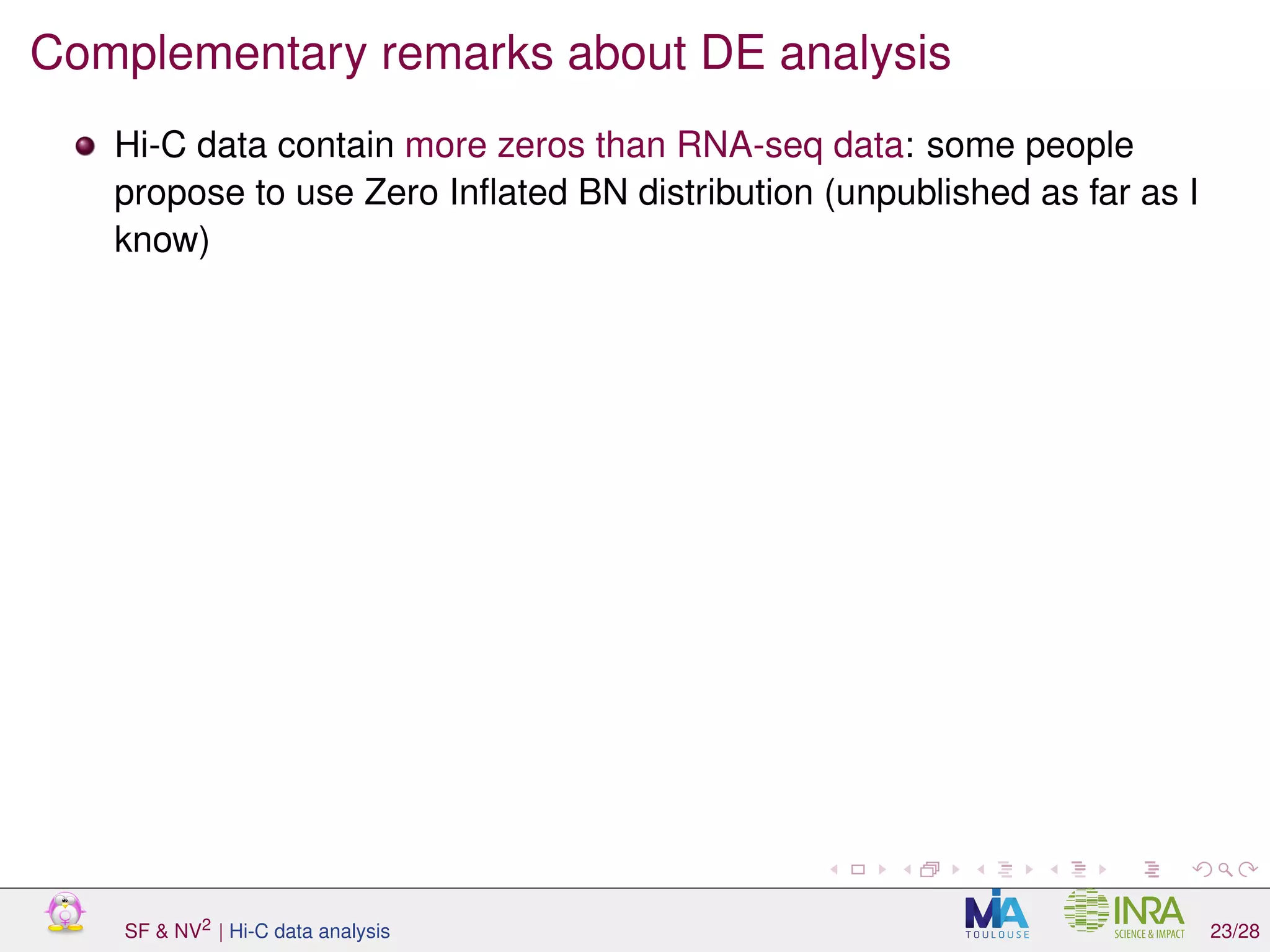 Investigating the 3D structure of the genome with Hi-C data analysis | PDF
