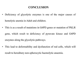 haemolytic anaemia | PPTX