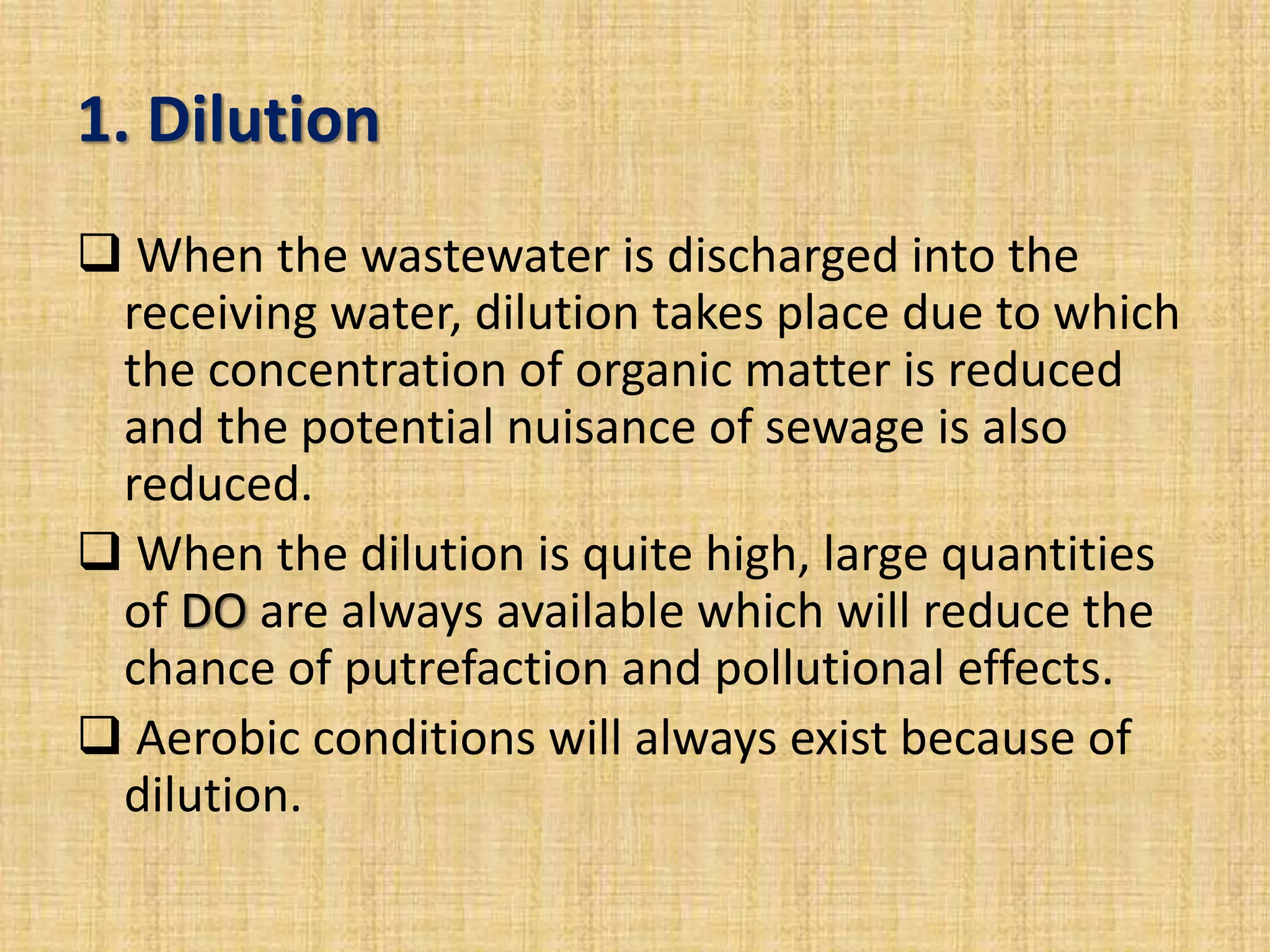 self purification of streams Seminan ppt | PPTX