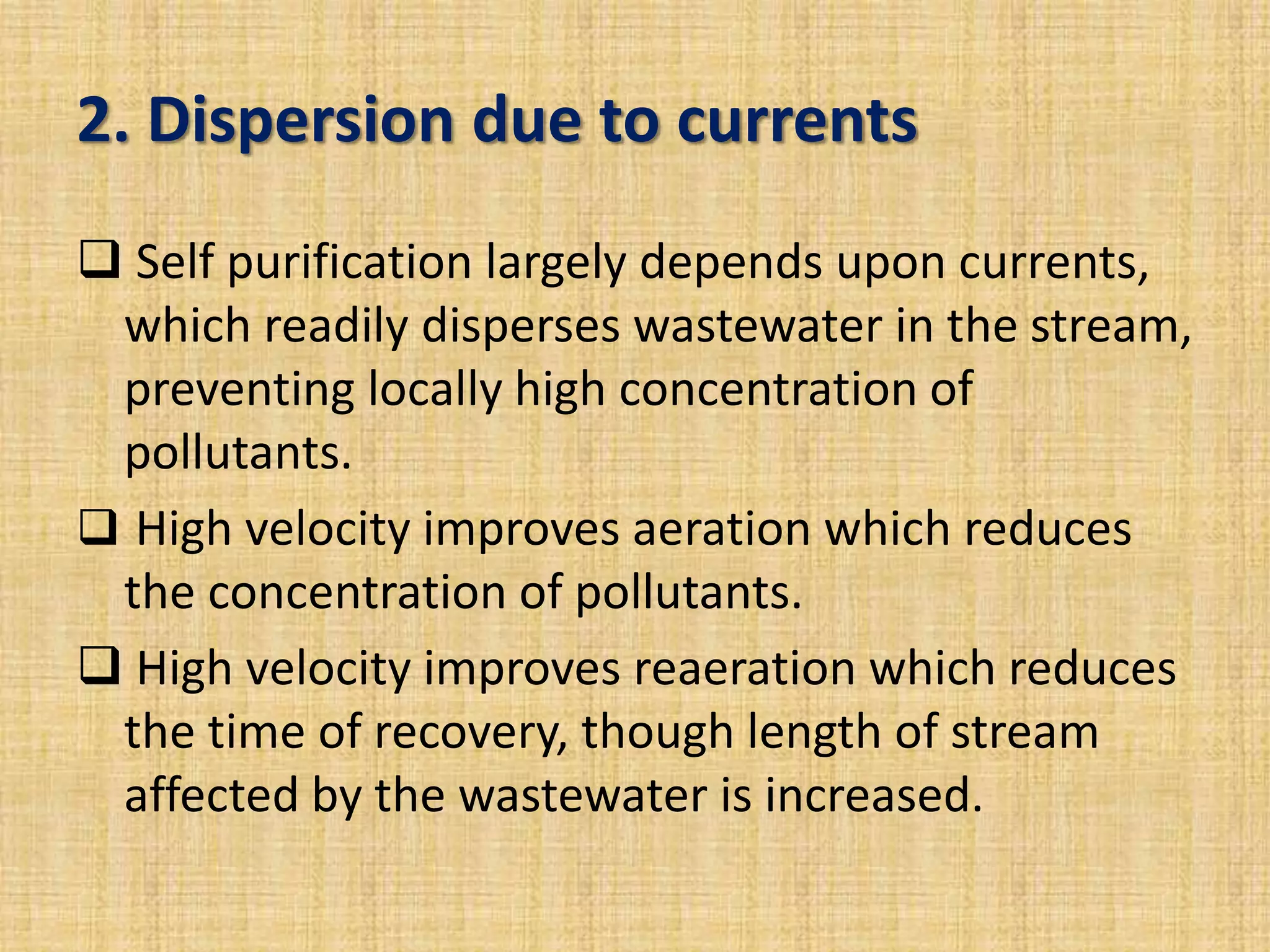 self purification of streams Seminan ppt | PPTX