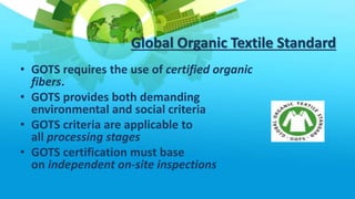 ECO-LABELS USED IN TEXTILES | PPTX