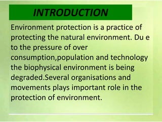 agencies of environmental protection | PPTX