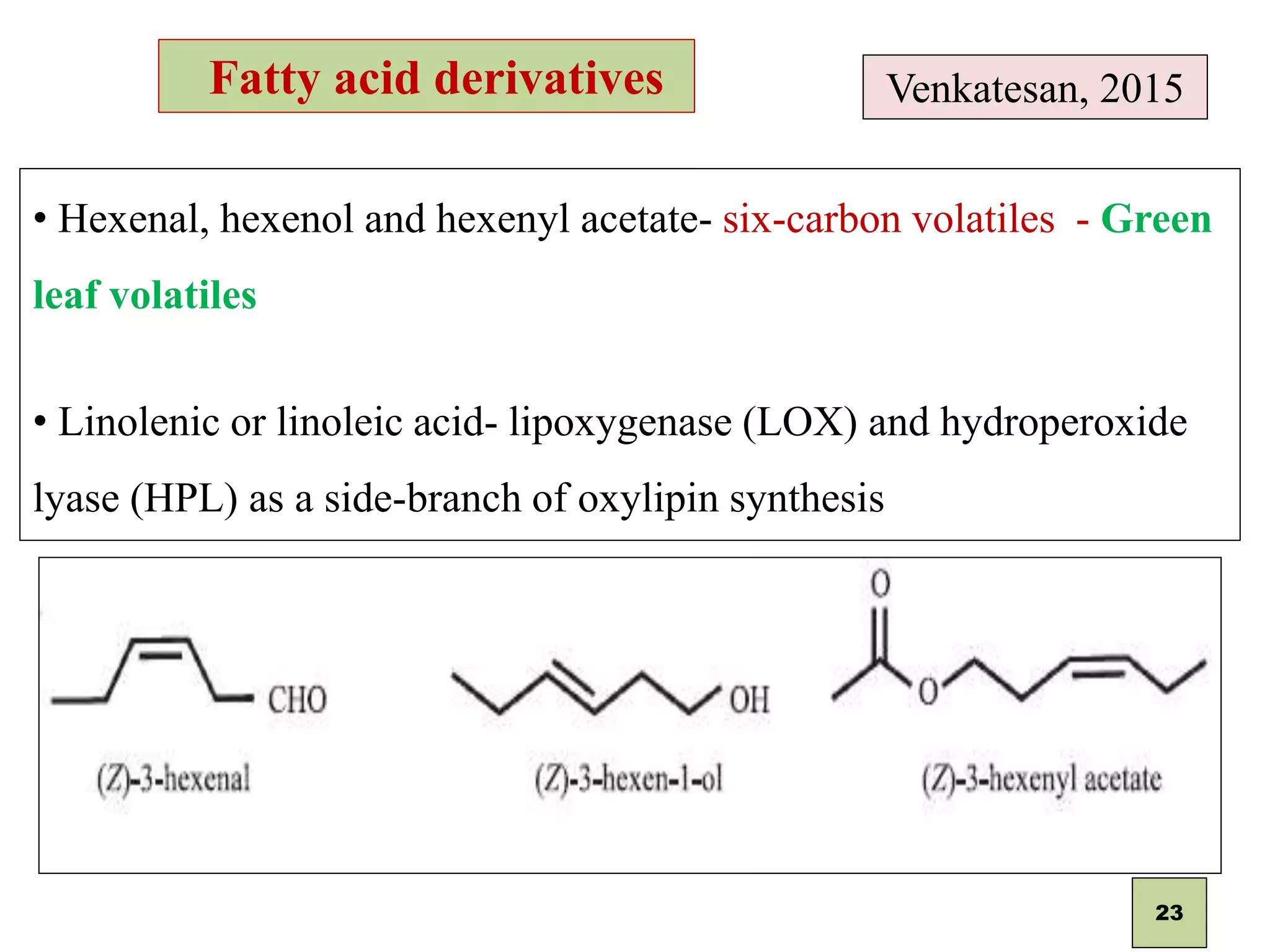 Tritrophic Interactions Mediated By Herbivore Induced Plant Volatiles ...