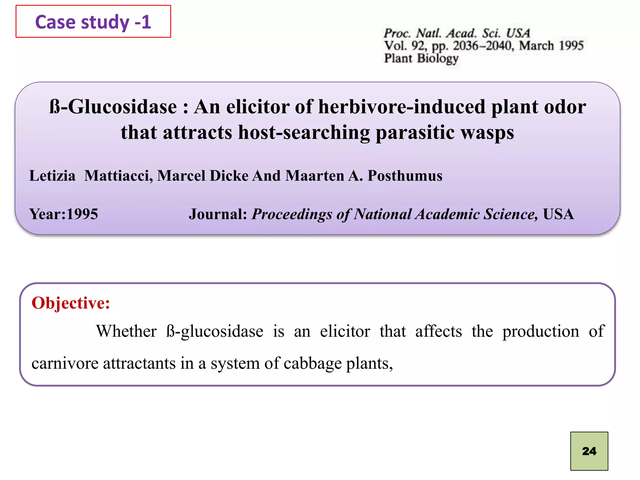 Tritrophic Interactions Mediated By Herbivore Induced Plant Volatiles ...