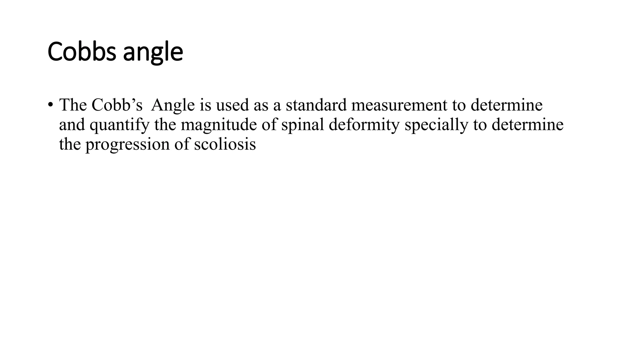 SCOLIOSIS assessment, types and management | PPTX