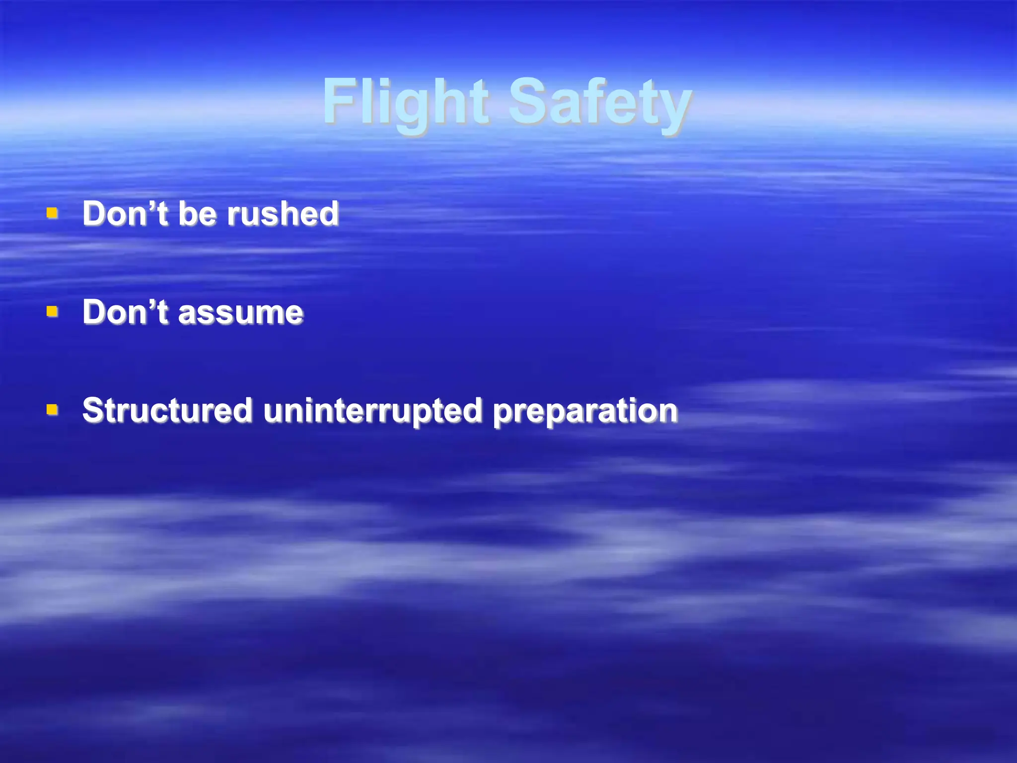 Flight safety Seminar. Major and Landing Accidents | PPT