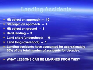 Flight safety Seminar. Major and Landing Accidents | PPT