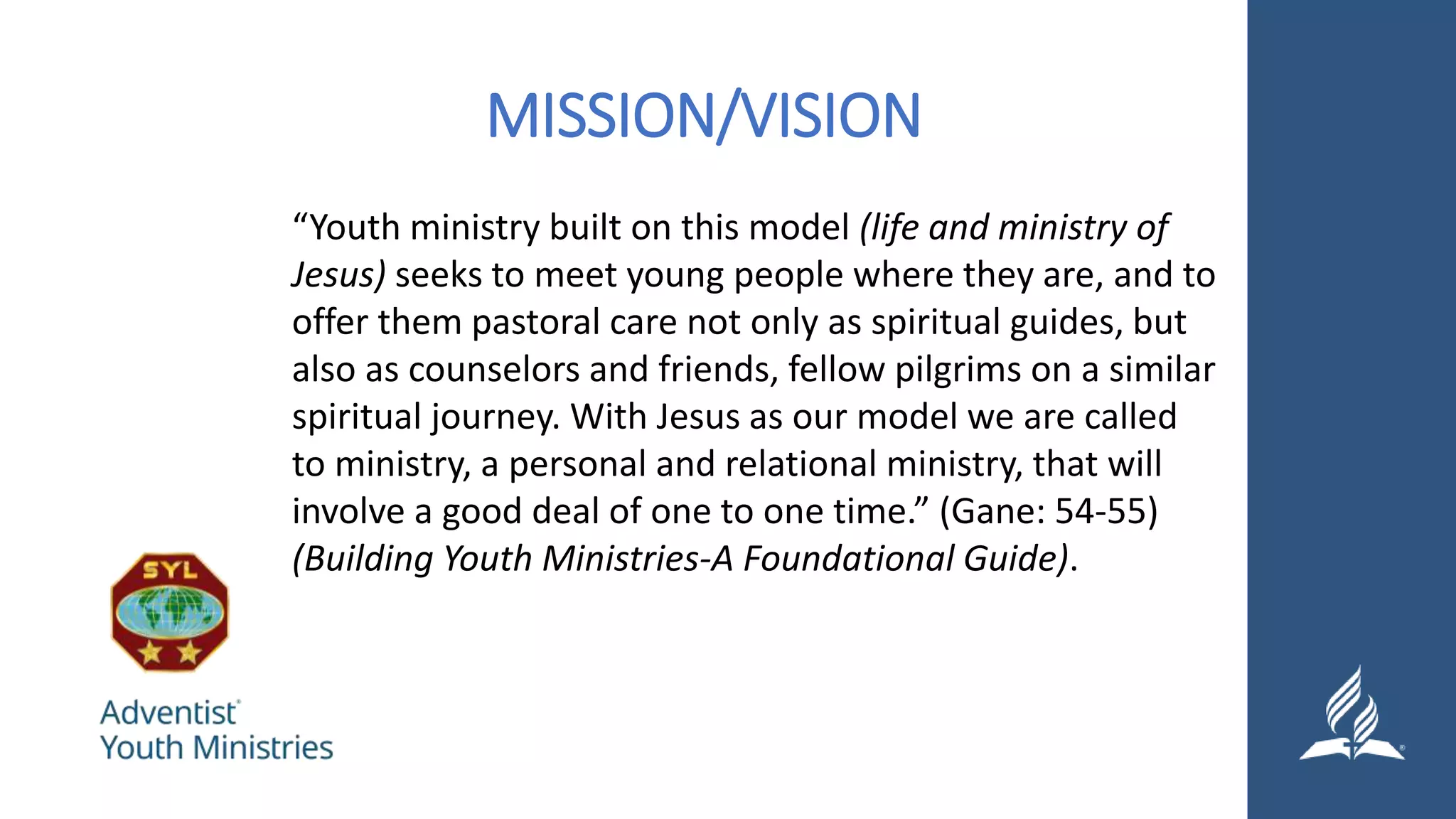 Seminar-Adventist Youth Ministries | PPTX