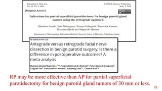SEMINAR-11.pptx parotidectomy and submandibular salivary gland excision ...