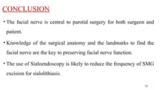 SEMINAR-11.pptx parotidectomy and submandibular salivary gland excision ...