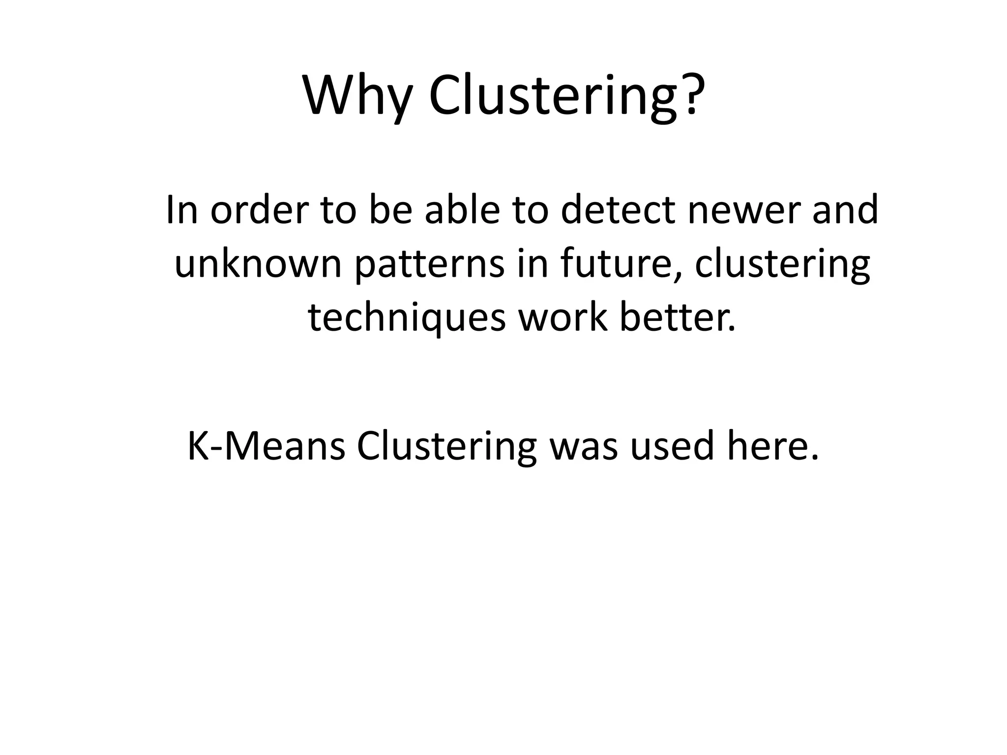 Crime Pattern Detection Using K Means Clustering Ppt 
