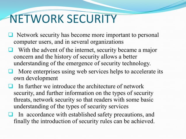 Network security by sandhya | PPT