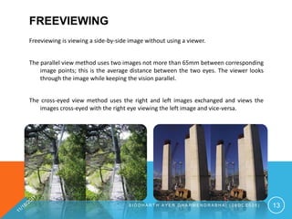 Stereoscopic and Polerized imaging | PPTX