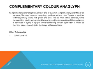 Stereoscopic and Polerized imaging | PPTX