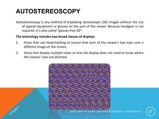 Stereoscopic and Polerized imaging | PPTX