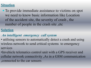 ECall-Compliant Early Crash Notification Service for Portable and ...