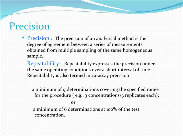 analytical method validation and validation of hplc | PPT | Chemistry ...